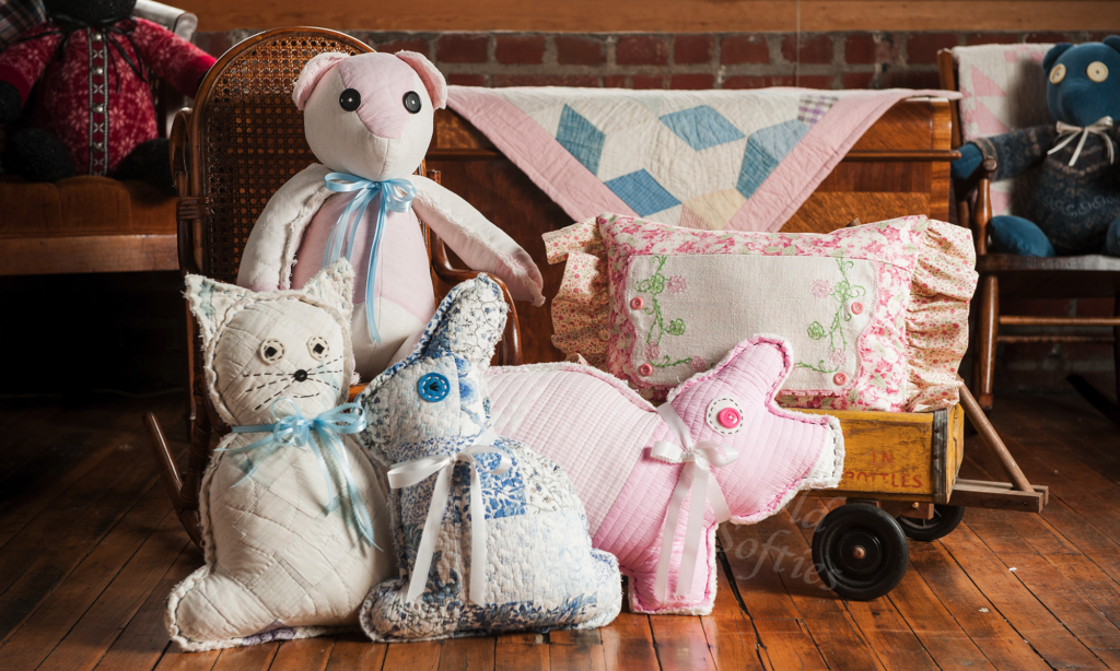 Old Softies – Hand crafted creations from vintage quilts and fabrics.